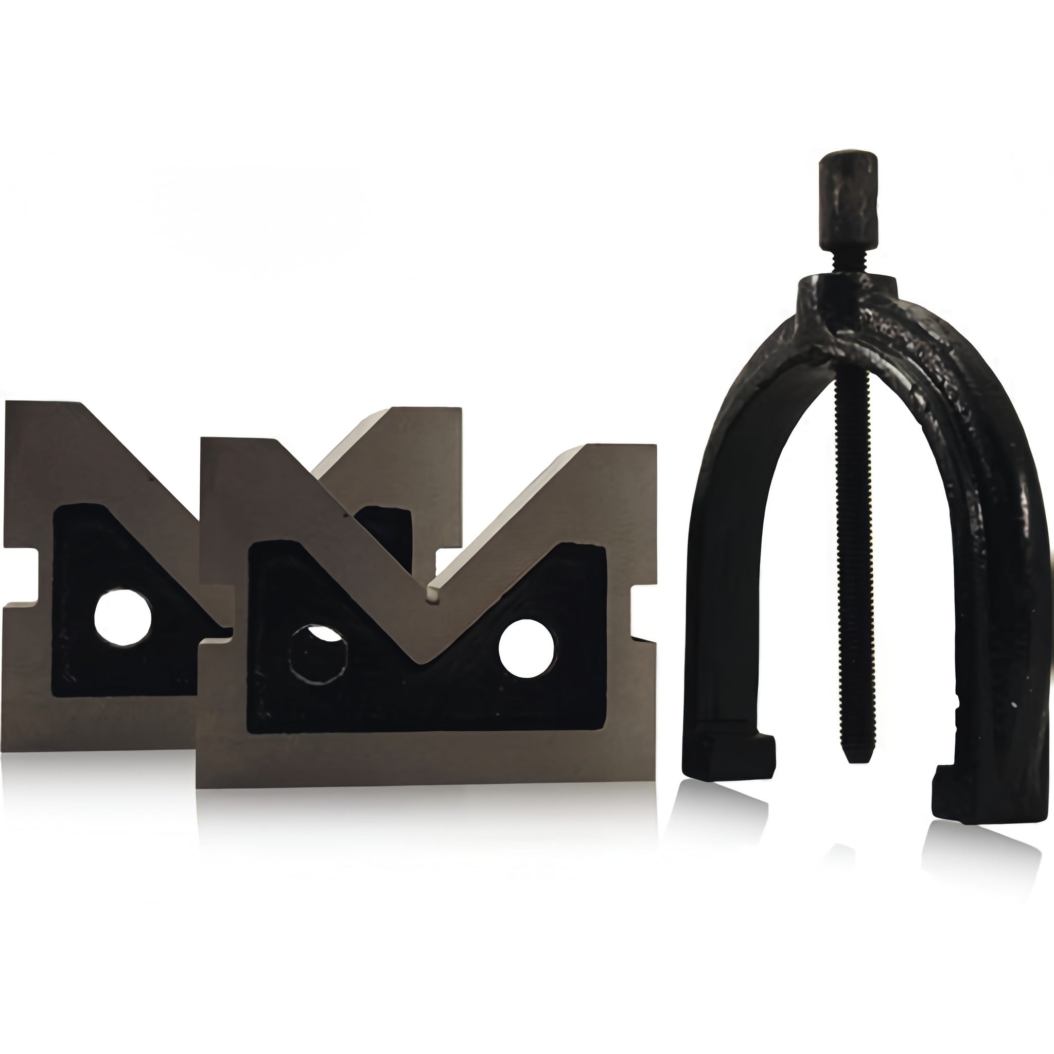 Vee Blocks – Set Of 2 Cast Iron – InTech Tools